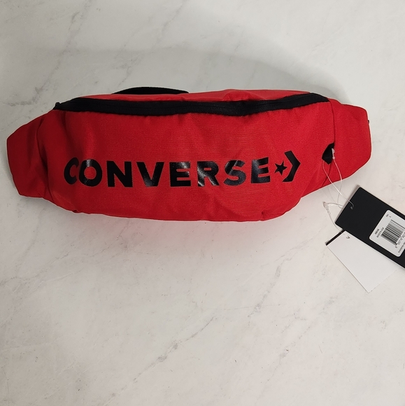 Converse | Bags | Red Converse Wordmark Crossbody Bag Fanny Pack | Poshmark